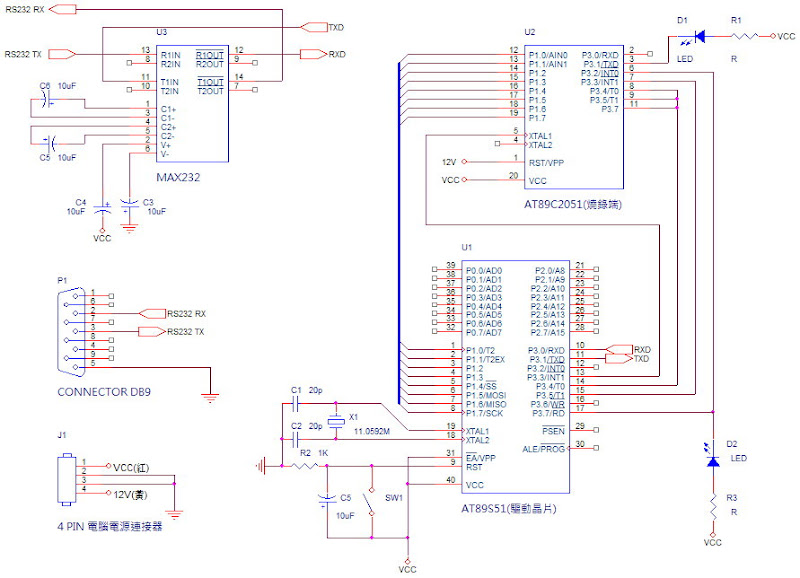 My way & My style: 8051的燒錄器