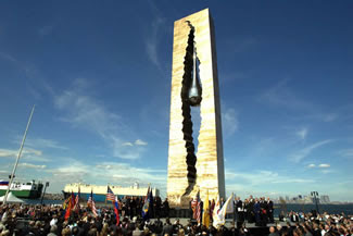 The C-Square: The Tear Drop Memorial at Bayonne Harbor