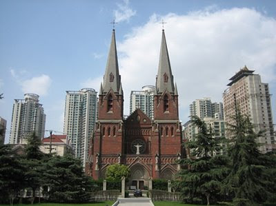 THE WORLD ACCORDING TO 44 ;-): Jesuit Cathedral in Shanghai