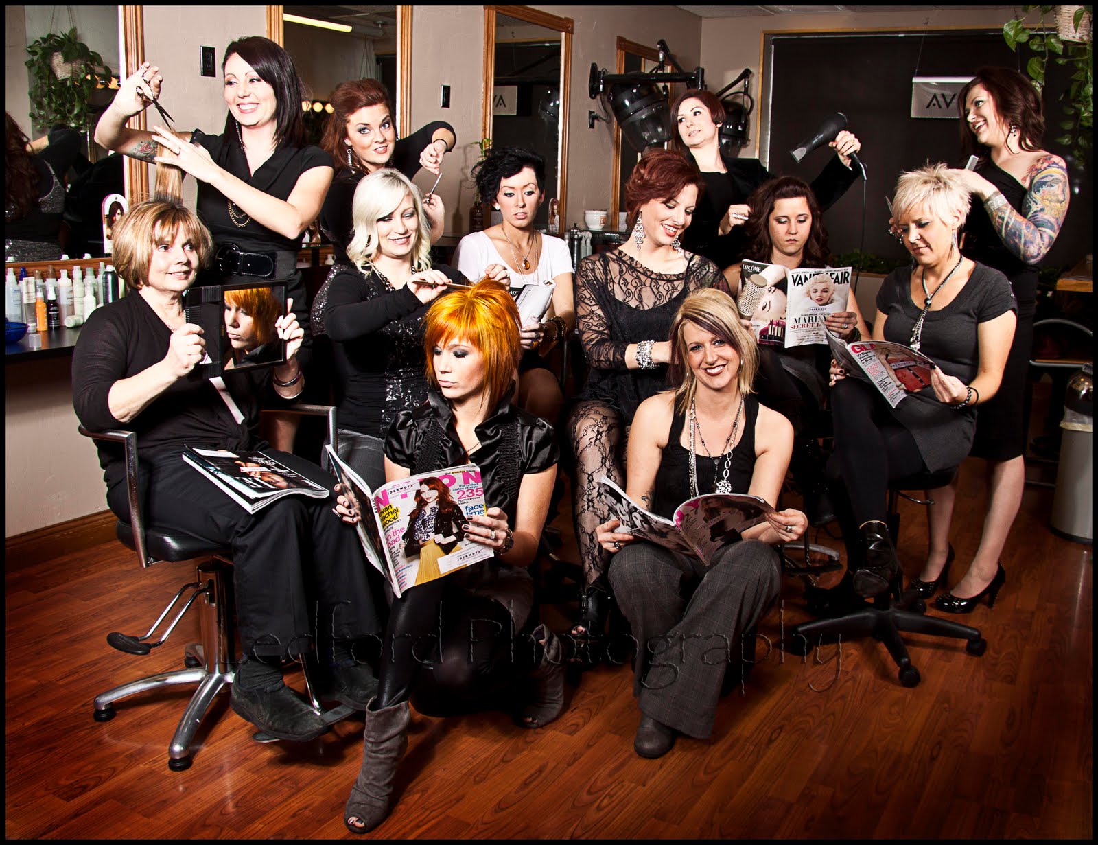 Ledford Photography: Lockworx Salon Girls