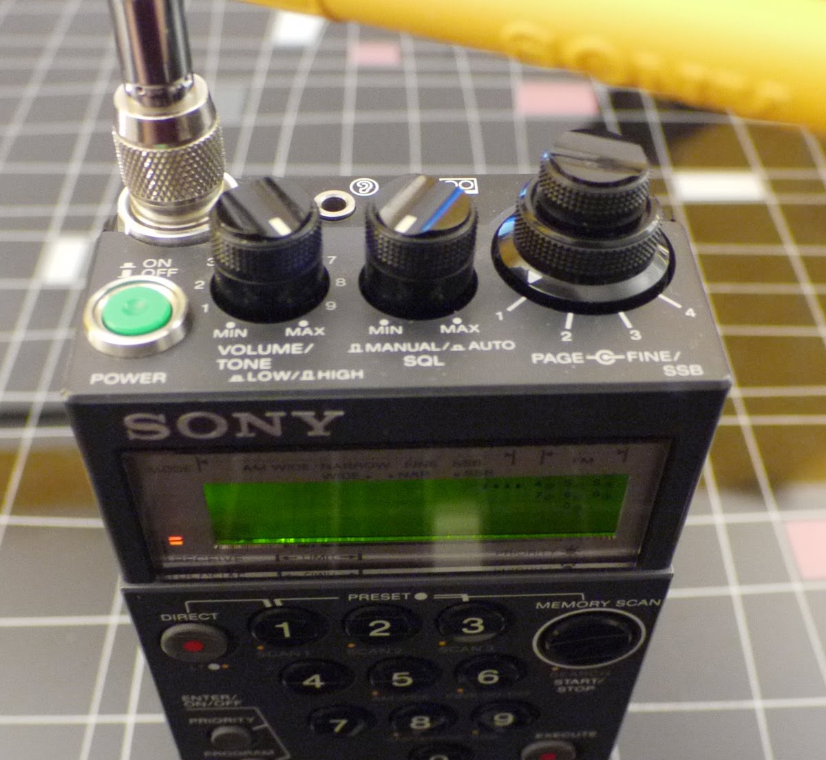 Pack Rat: Sony Weltempfang mit dem ICF-Pro70