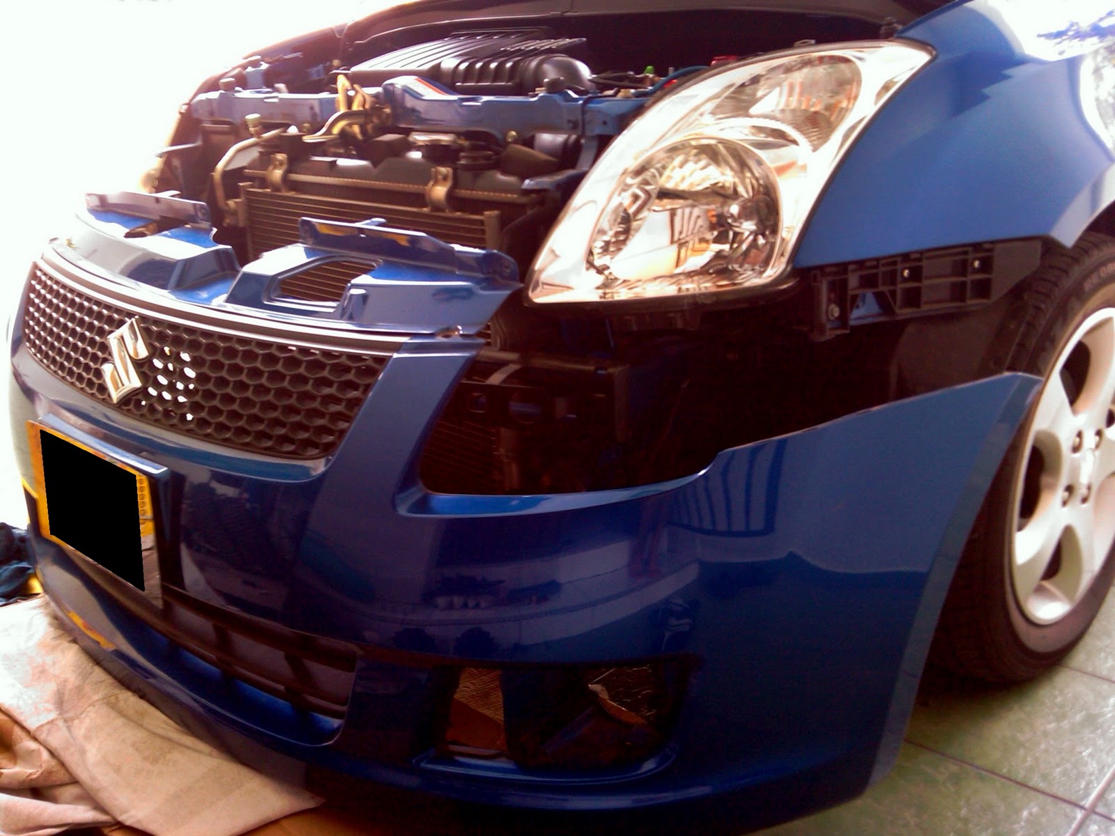 The Story Of Koh Swift DIY Remove Suzuki Swift Front Bumper CKD the-story-of-koh-swift-diy-remove-suzuki-swift-front-bumper-ckd