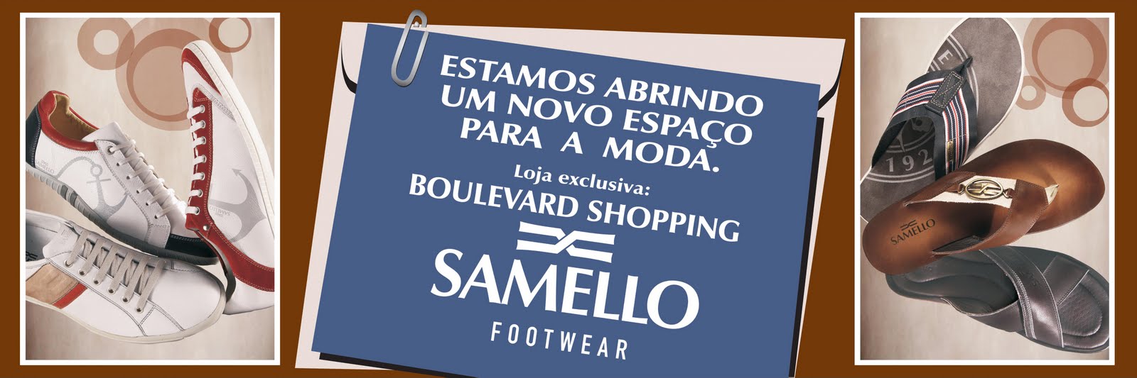 Mendes Comunicação: Samello no mix do Boulevard Shopping.