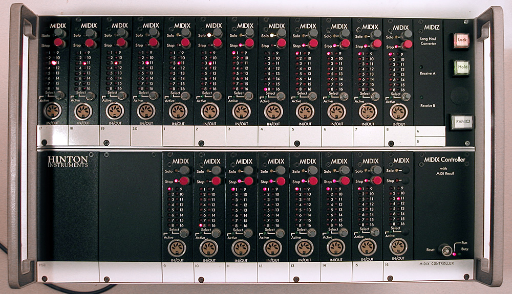 Hinton Instruments Special Offers: MIDIX16 Professional MIDI Routing Matrix