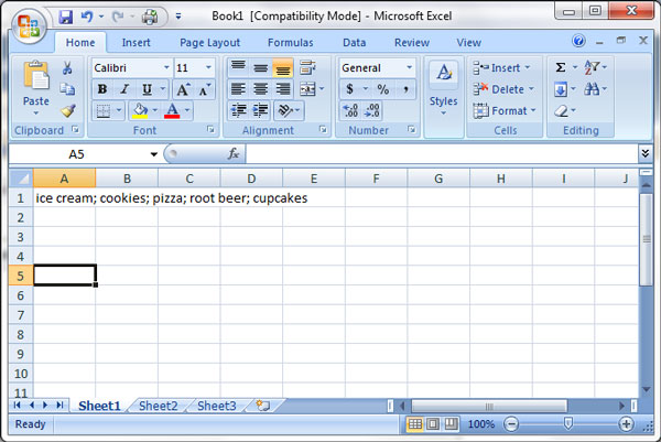 Mediocre Polymath How To Transpose Single Cell Lists In Excel To Columns