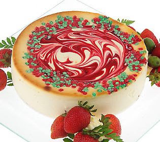 Deb's Recipe Du Jour: Strawberry Swirl Cheesecake