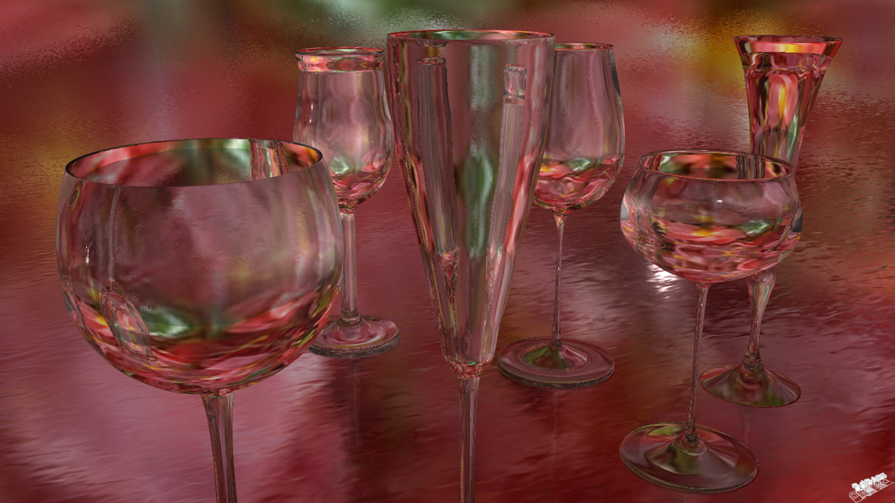 3dBART Desing: Copas de Cristal