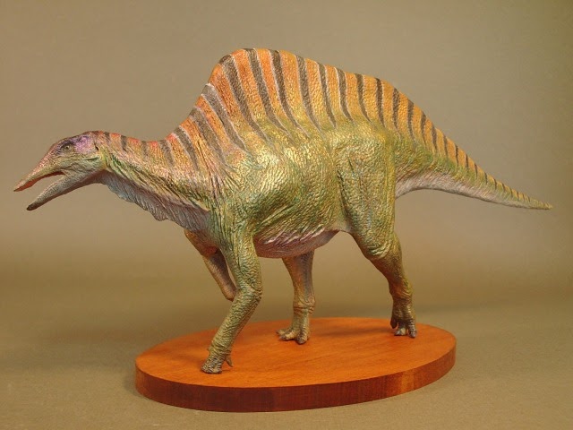 Hirokazu Tokugawa's Paleo Sculpture: Ouranosaurus