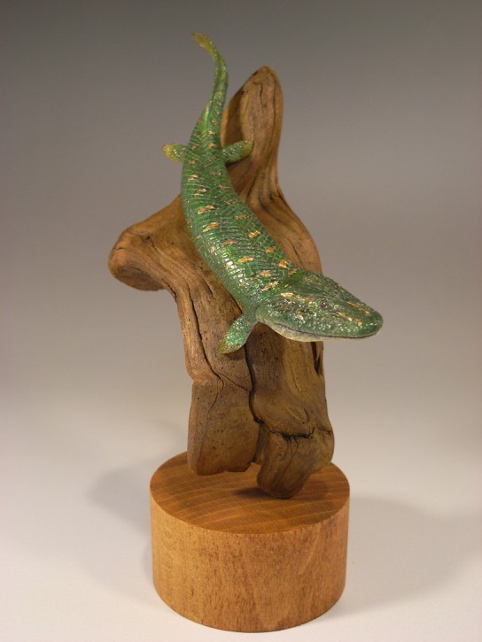 Hirokazu Tokugawa's Paleo Sculpture: Tiktaalik roseae 10