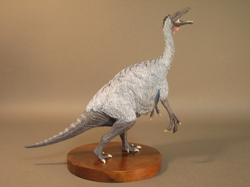 恐竜・古生物造形作品ギャラリー: アラシャサウルス Alxasaurus elesitaiensis
