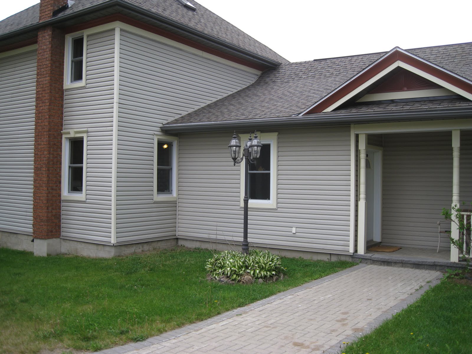 NEW GARDENS AT THE FARM: Kitchen Corner Patio Garden