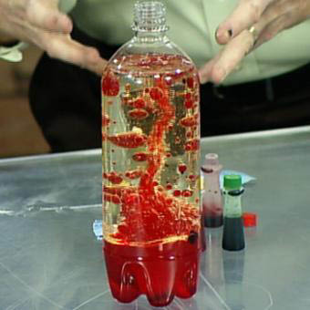 The Recipe Room: "Home Made Lava Lamp"