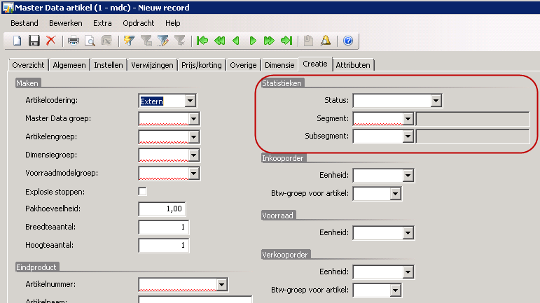 BM's Dynamics AX: Form layout - Dropdown with descriptive field