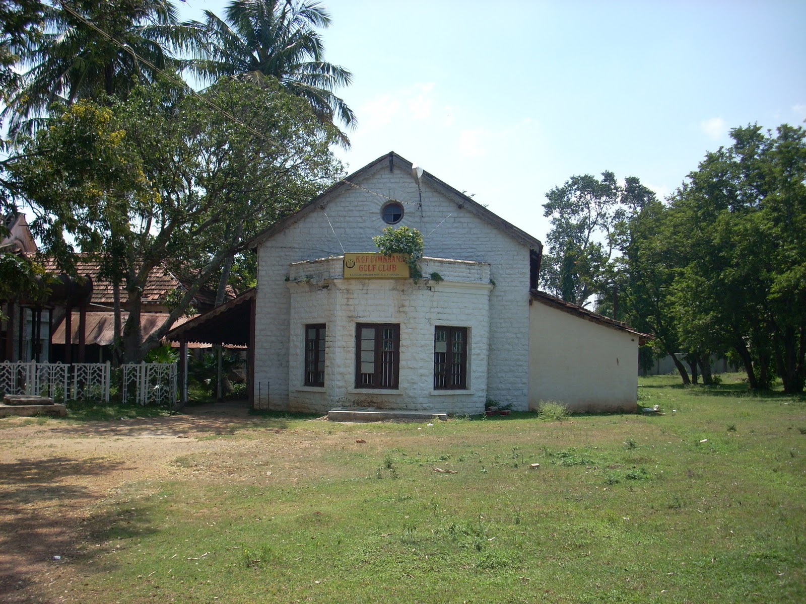 Kolar Gold Fields - NOSTALGIA: KGF GOLF CLUB HOUSE