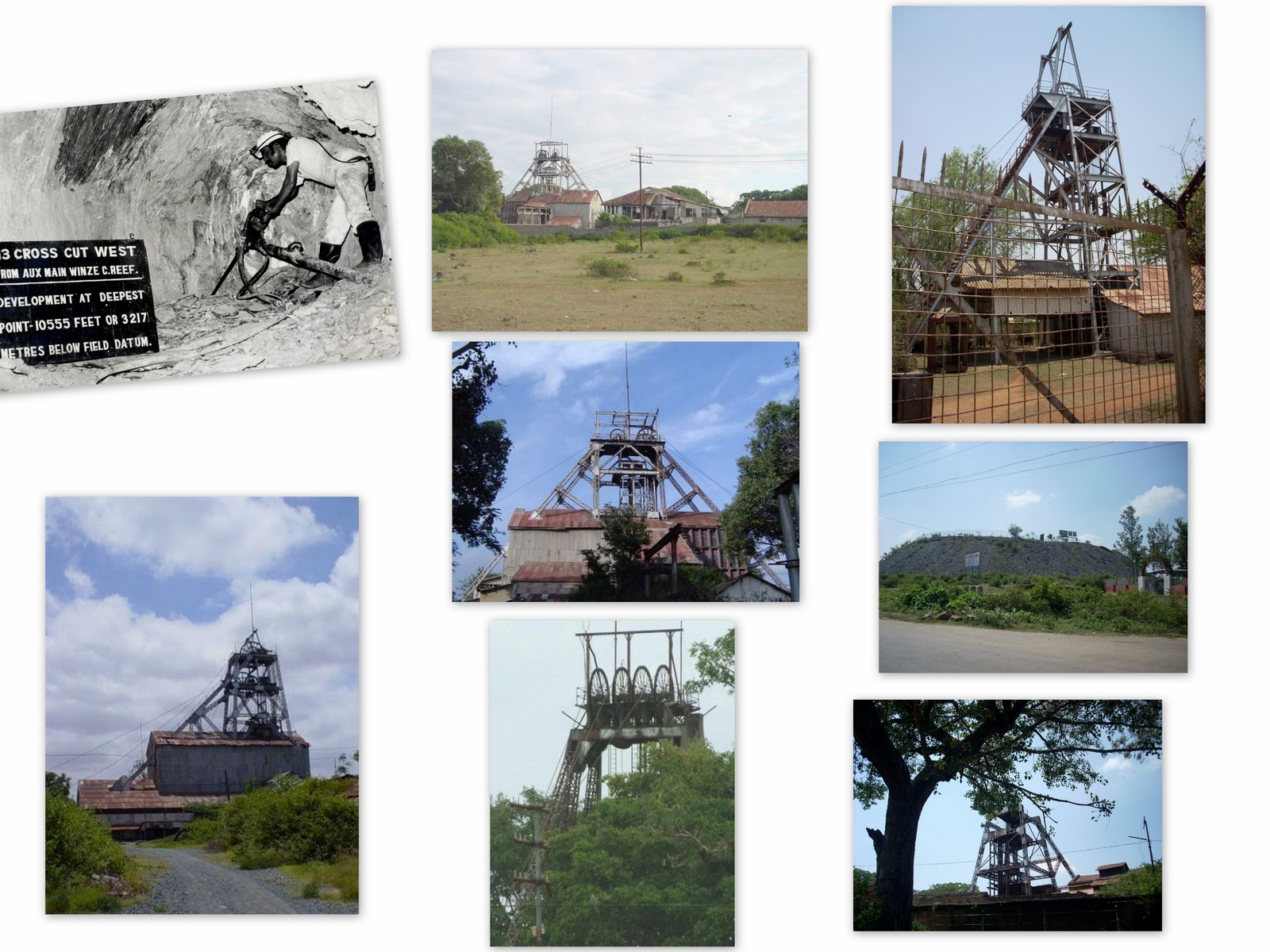 Kolar Gold Fields - NOSTALGIA: SHAFTS IN KGF