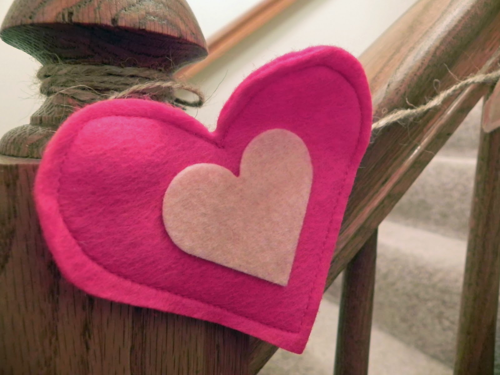 Shady Tree Diary: {Valentine Heart Garland}