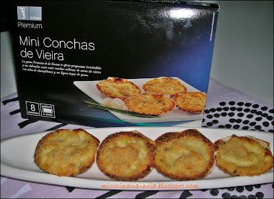 MI COCINA NARANJA: Mini conchas de vieira La Sirena