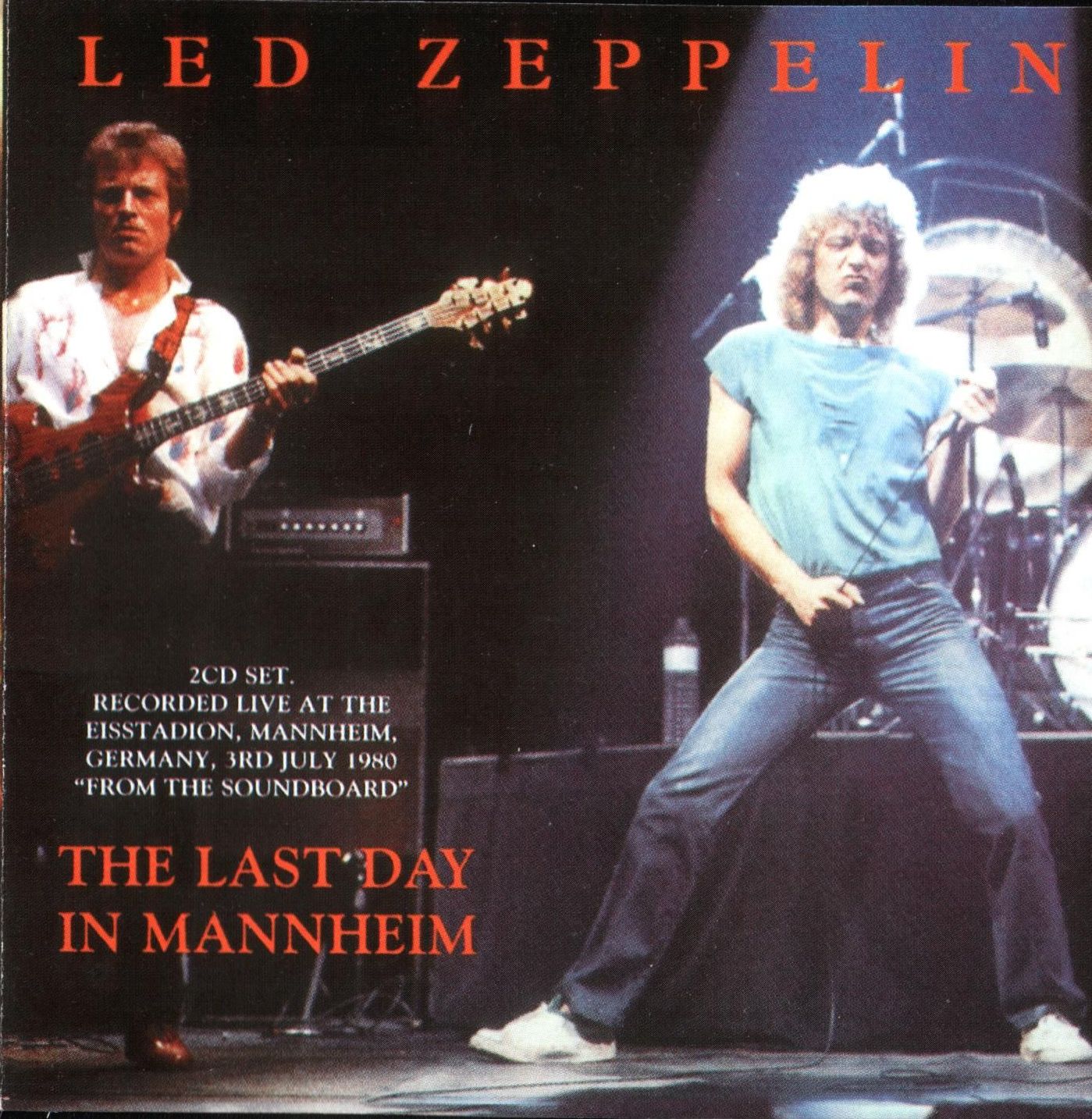BOOTSLIVE: Led Zeppelin - 1980-07-03 - Mannheim, Germany - REPOST