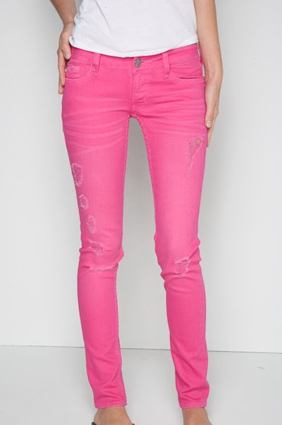 About Jeans: Pink Jeans