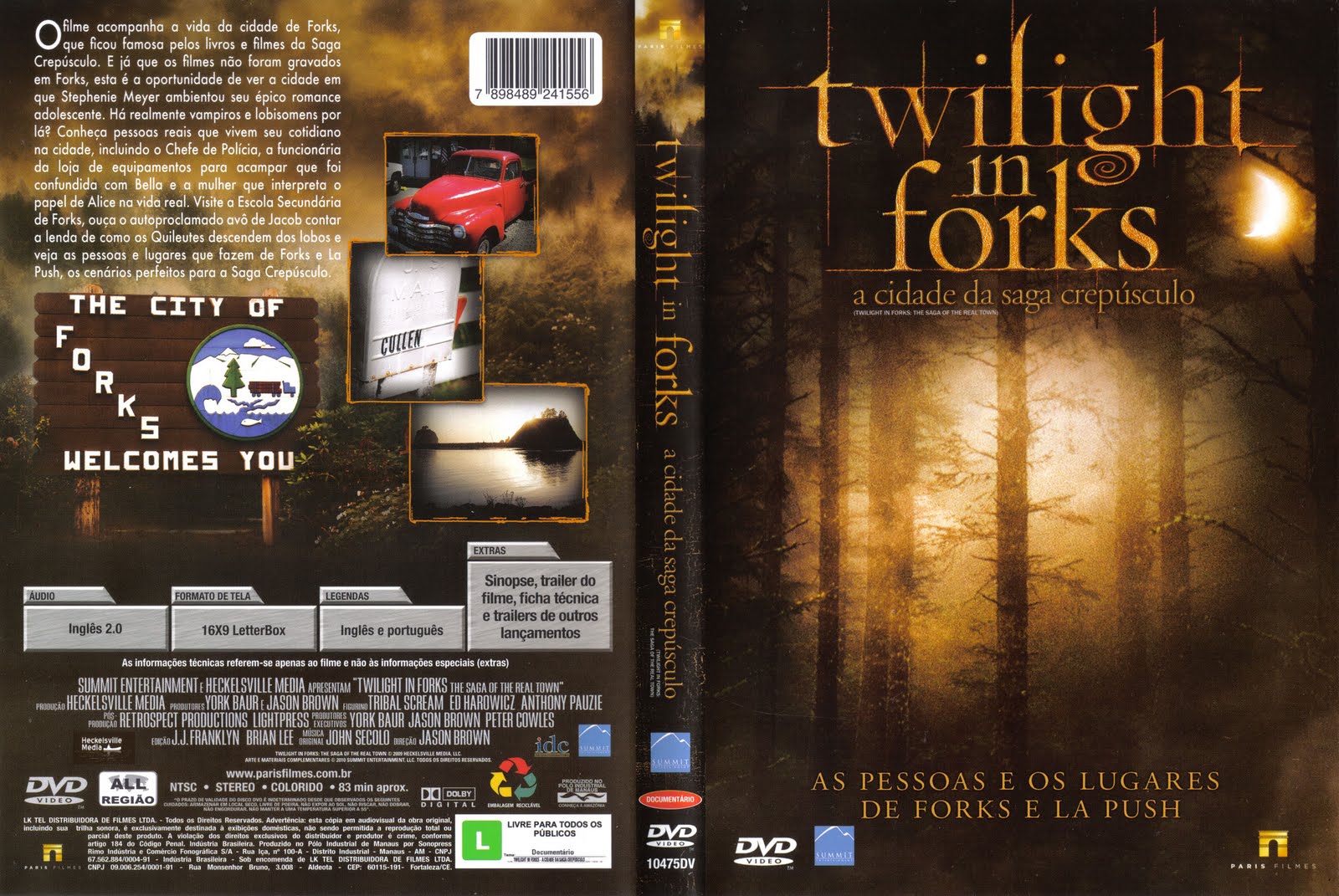 Capas Documentários: Twilight In Forks