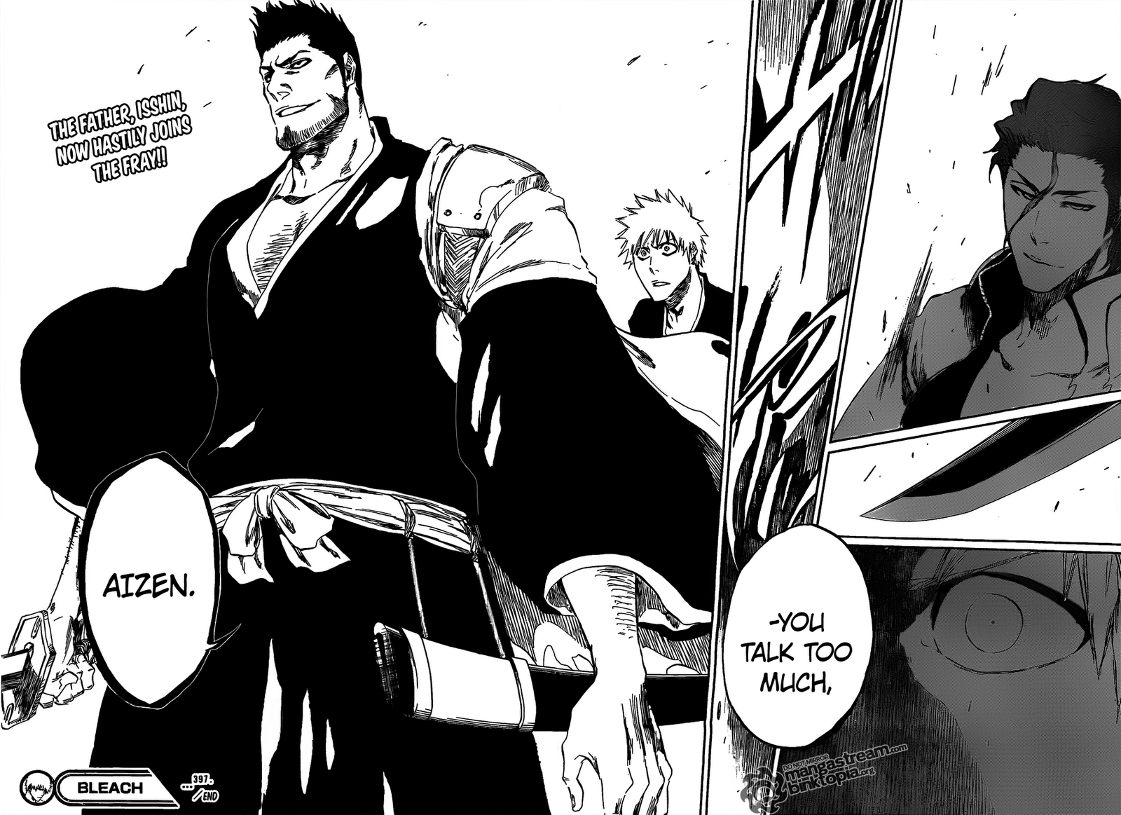 Bleach 397 RAW Spoilers | Anime Fairy Blog