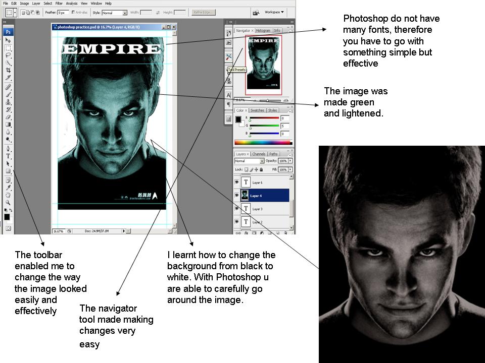 Shameelah's advanced media portfolio: Photoshop Practice- First session