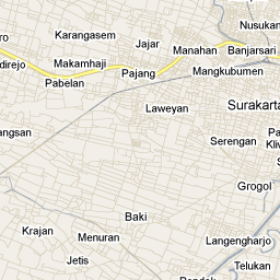 solo kotaku: letak geografis kota solo