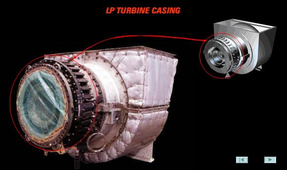 General Electric Turbine: LP TURBINE CASING