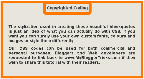 My Web Blogger Tricks: 14 Amazing Examples To Customize Blockquote ...