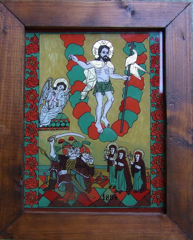 Teofilact Icoane: Icoane pe sticla