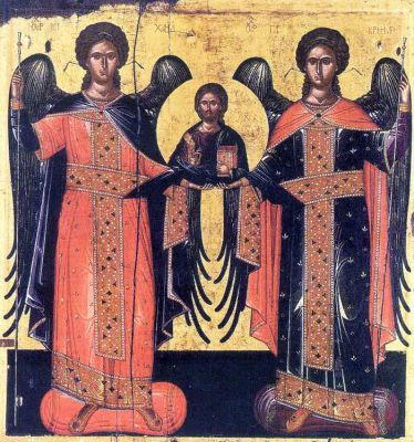 Teofilact Icoane: Icoane grecesti Ingeri