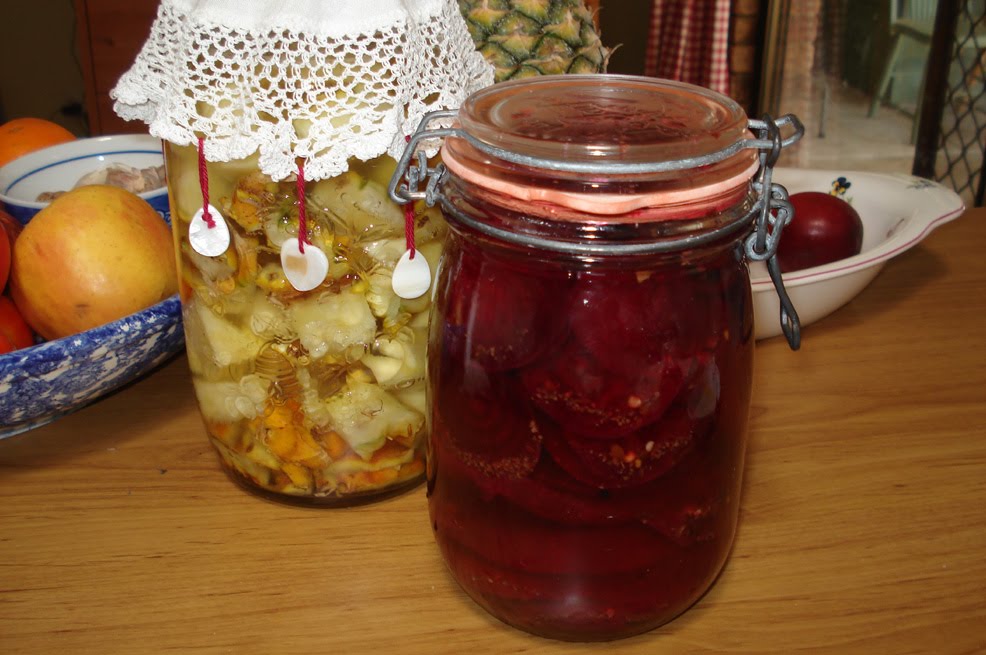 Making pickled beetroot | down to earth