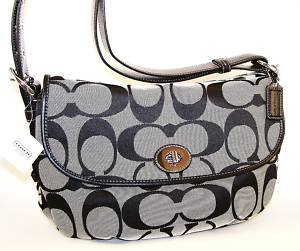 Bagz Addict by lilbeaute: Coach Signature Flap Duffle HandBag 15171