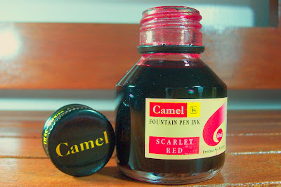 Ink Review: Scarlet Red by Camel | Rants of The Archer