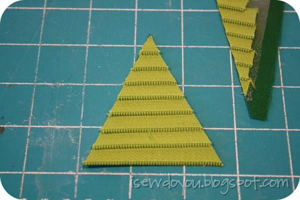 I Sew, Do You: Zipper Christmas Tree {tutorial}