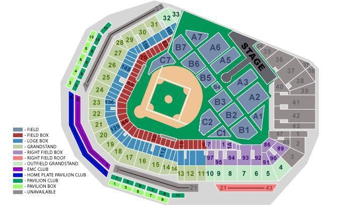 Fenway Park Seating Chart