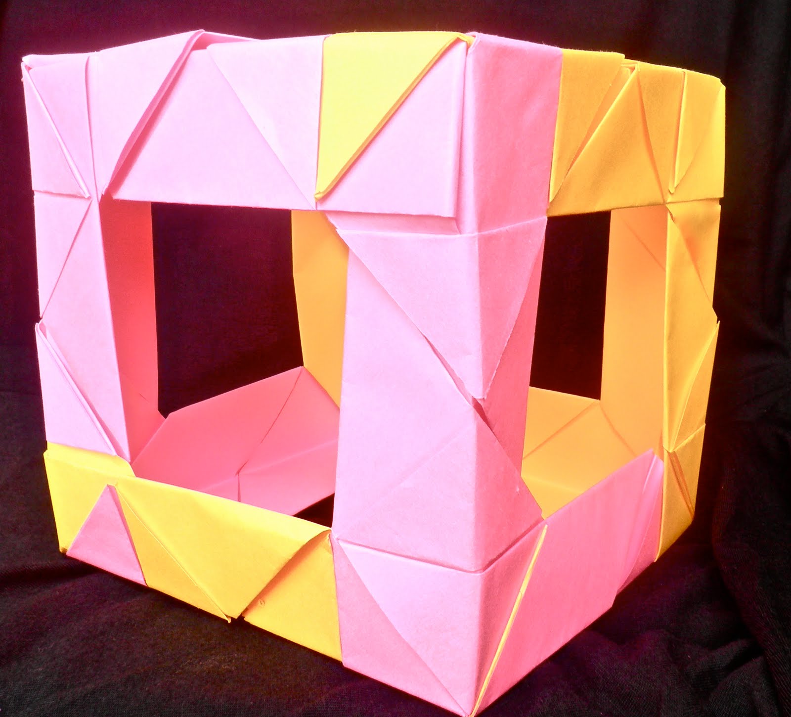 Diseño I: Cubo ...:::Origami Modular:::...