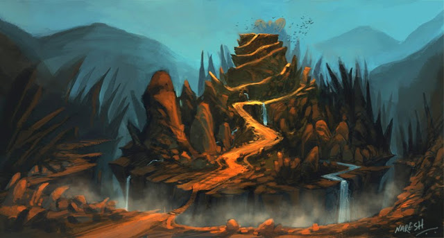 Lostinarc: "Ekalavya' Tribal warrior ...Side scrolling Game Pitch for PSP.