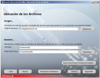 Manual de Oracle: Instalación de Oracle 9i