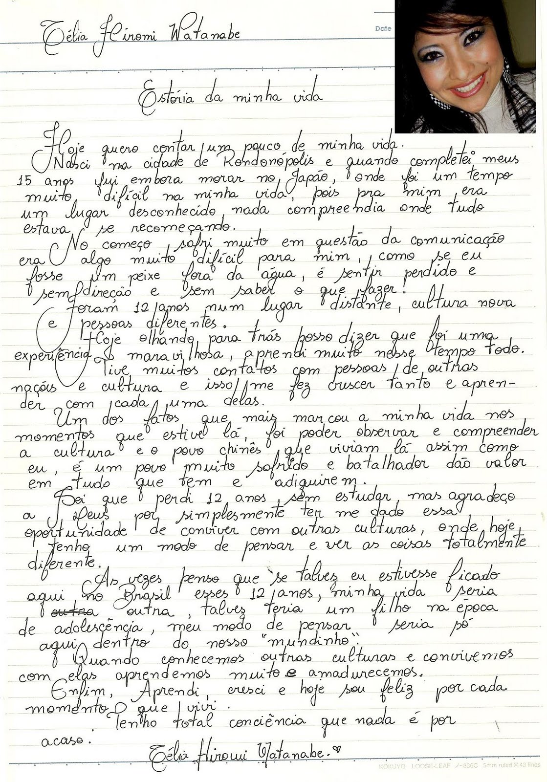 Exemplos De Um Relato Pessoal - FDPLEARN