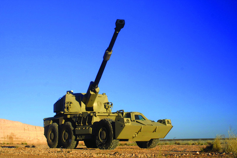 South Africa Made High Technology G6 155mm Self Propelled Howitzer ...