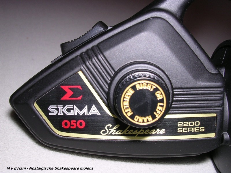Nostalgische Shakespearemolens uit de oude doos: Shakespeare Sigma 2200 ...