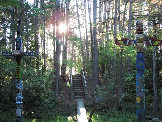 Totem Poles – Camp Caribou