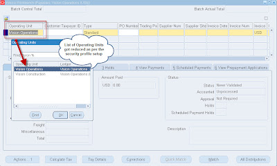 Oracle Applications Implementation: r12: Multi-Org Access Control (MOAC)