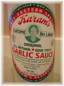 Antidisestablishment Vegetarianism: Karam's Garlic Sauce - Vegan