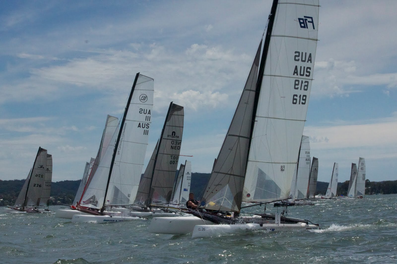 SailRaceWin: Australian F18 Nationals: Final Report and Lots of Images