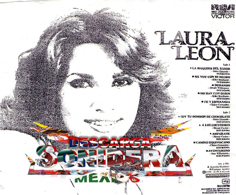 BIENVENIDOS A DESCARGA SONIDERAMX DE SAID GONZALEZ ORTIZ: LAURA LEON ...