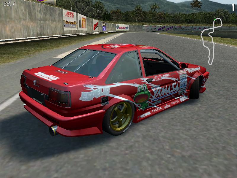 DStyle Garage LFS: Magnot´s AE86 - Yamasa Skin By Dstyle Garage