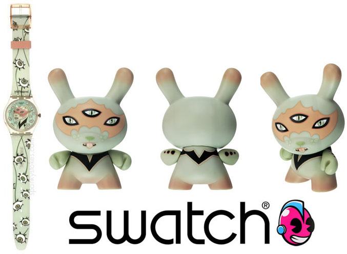 Swatch Kidrobot watches - Publicity 21