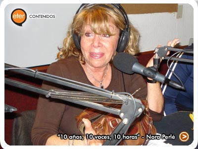 prensa07: Nora Perlé, una perla de la radio